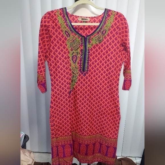 SOCH | Dresses | Color Ethnic Middle Eastern Boho Side Slit Maxi ...